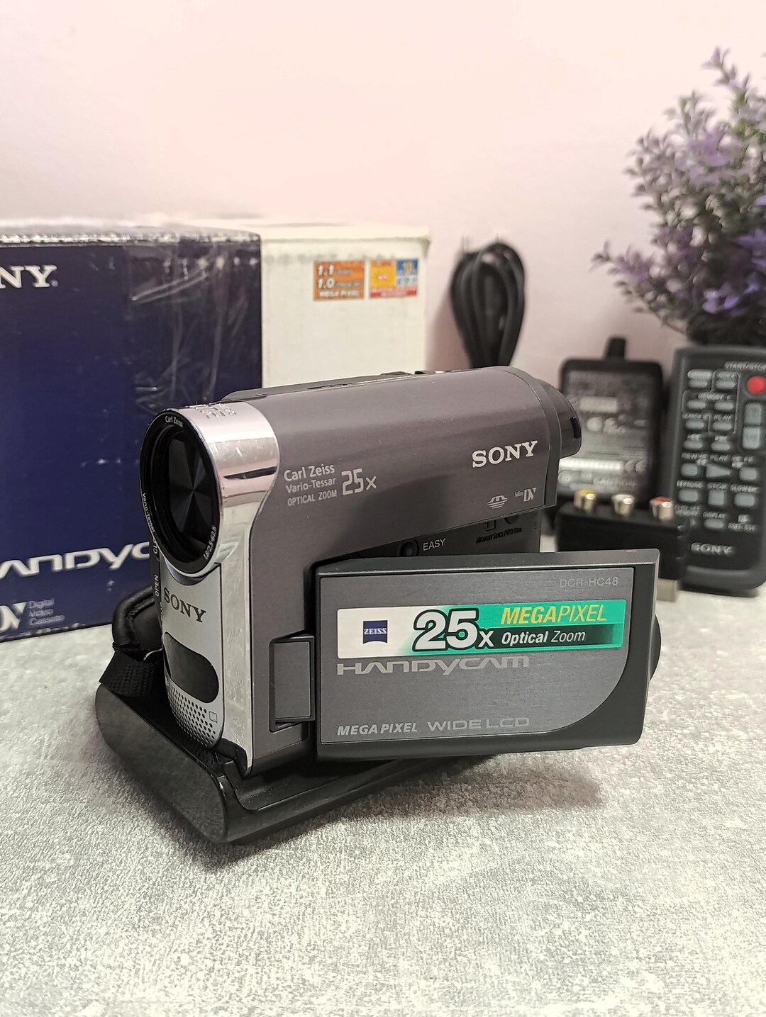 Sony DCR-HC48E Mini DV Handycam / Digital Camera Recorder - A Set of ...