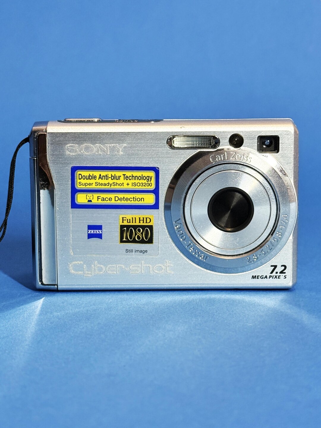 Sony DSC-W80 Cyber-shot Silver 7.2 MP – Retro Compact Digital Camera - Etsy