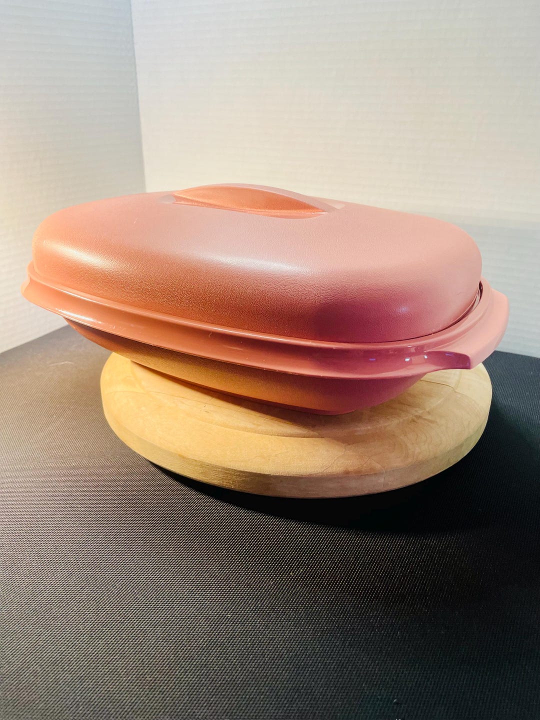 Vintage Tupperware Vegetable Steamer/ 6 Cup/ Pink and White Tupperware ...