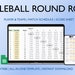 Pickleball League Template - Round Robin Format, Max of 16 Teams ...