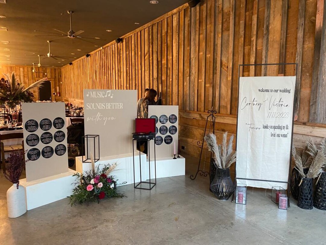 Custom Record Seating Chart - Etsy