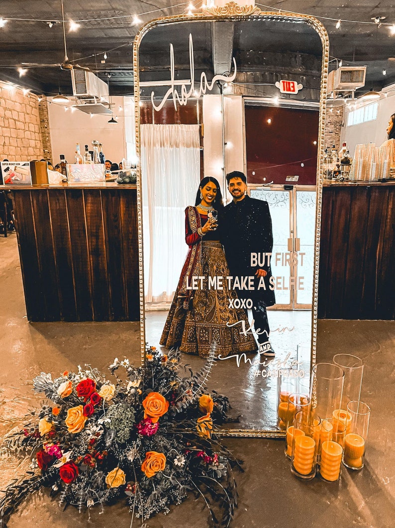 Custom Wedding Selfie Mirror - Etsy