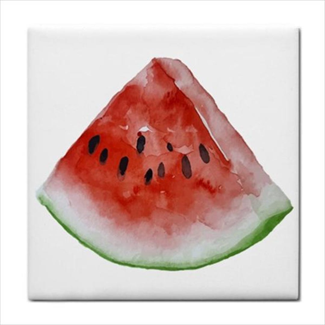 Watermelon Slice Ceramic Tile Art Kitchen Backsplash Home Wall Decor - Etsy