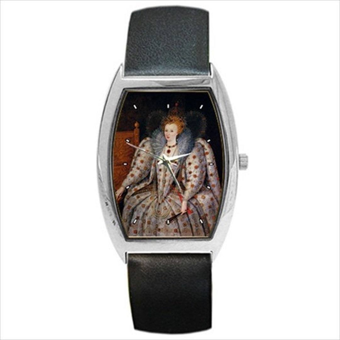 Queen Elisabeth Elizabeth I Royalty Monarchy Portrait Analog Watch ...