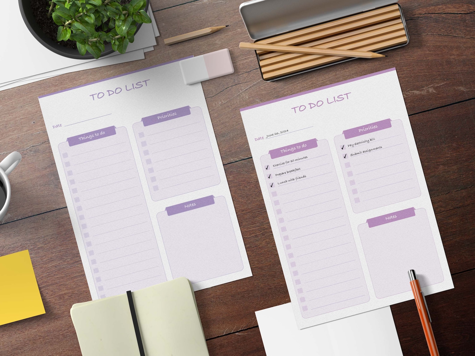 Editable to Do List Template, Minimal to Do List Printable, Fillable Task List, Daily to Do List ...