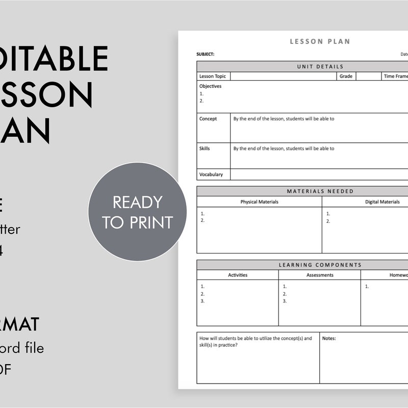 Lesson Plan - Etsy