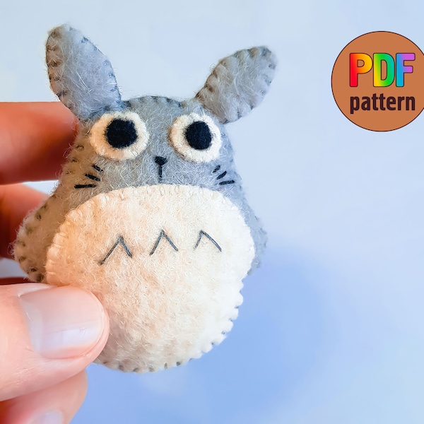 Totoro Felt - Etsy