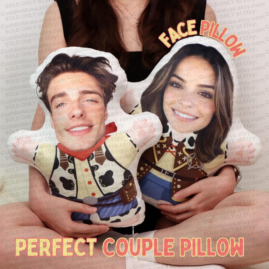 Personalized Photo Pillow: Custom Plush Humanoid Doll, Birthday Gift ...
