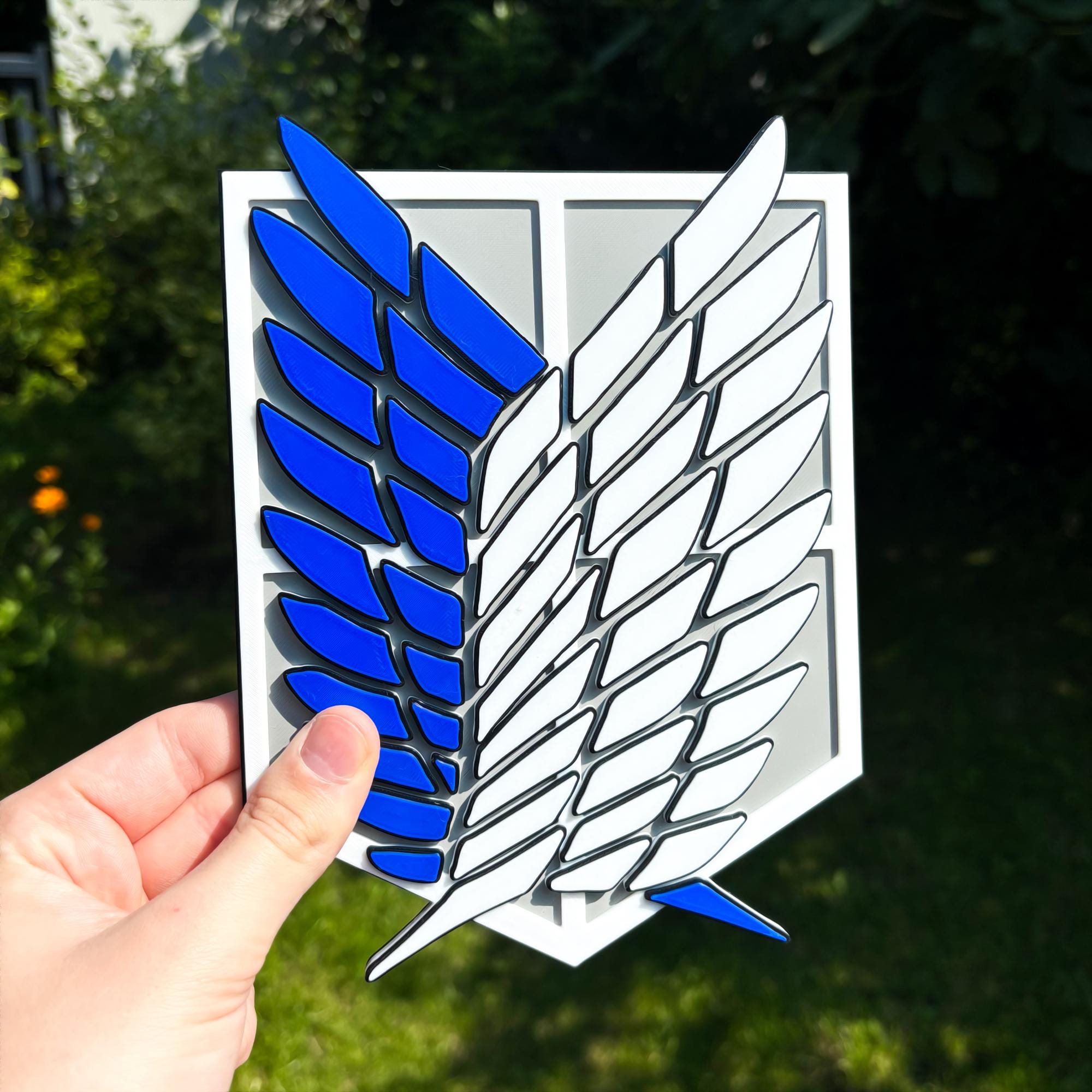 Anime Regiment Bedroom Sign 3D Printed Attack-inspired Room Decor ...