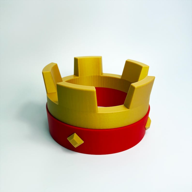 Clash Royale Crown Room Decor | 3D Printed Gamer Accessory | Fantasy ...