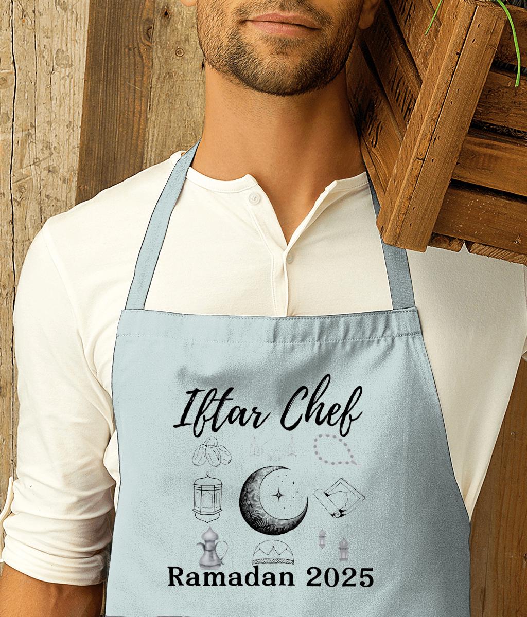 Iftar Chef Ramadan 2025| Gift for Home Cooks| Ramadan Cooking Apron ...