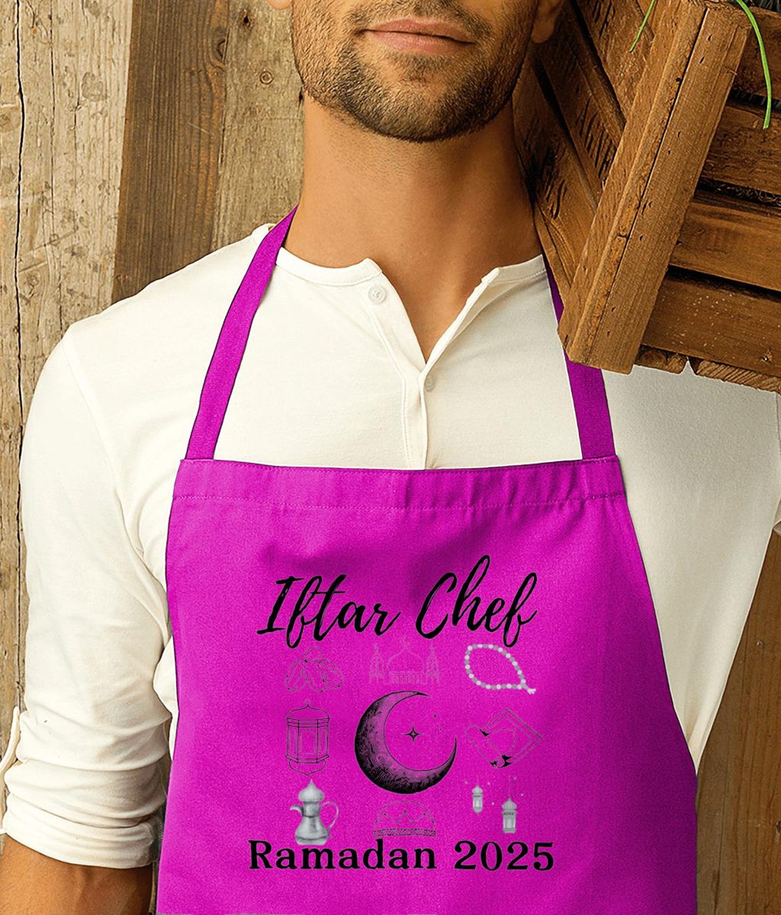 Iftar Chef Ramadan 2025| Gift for Home Cooks| Ramadan Cooking Apron ...