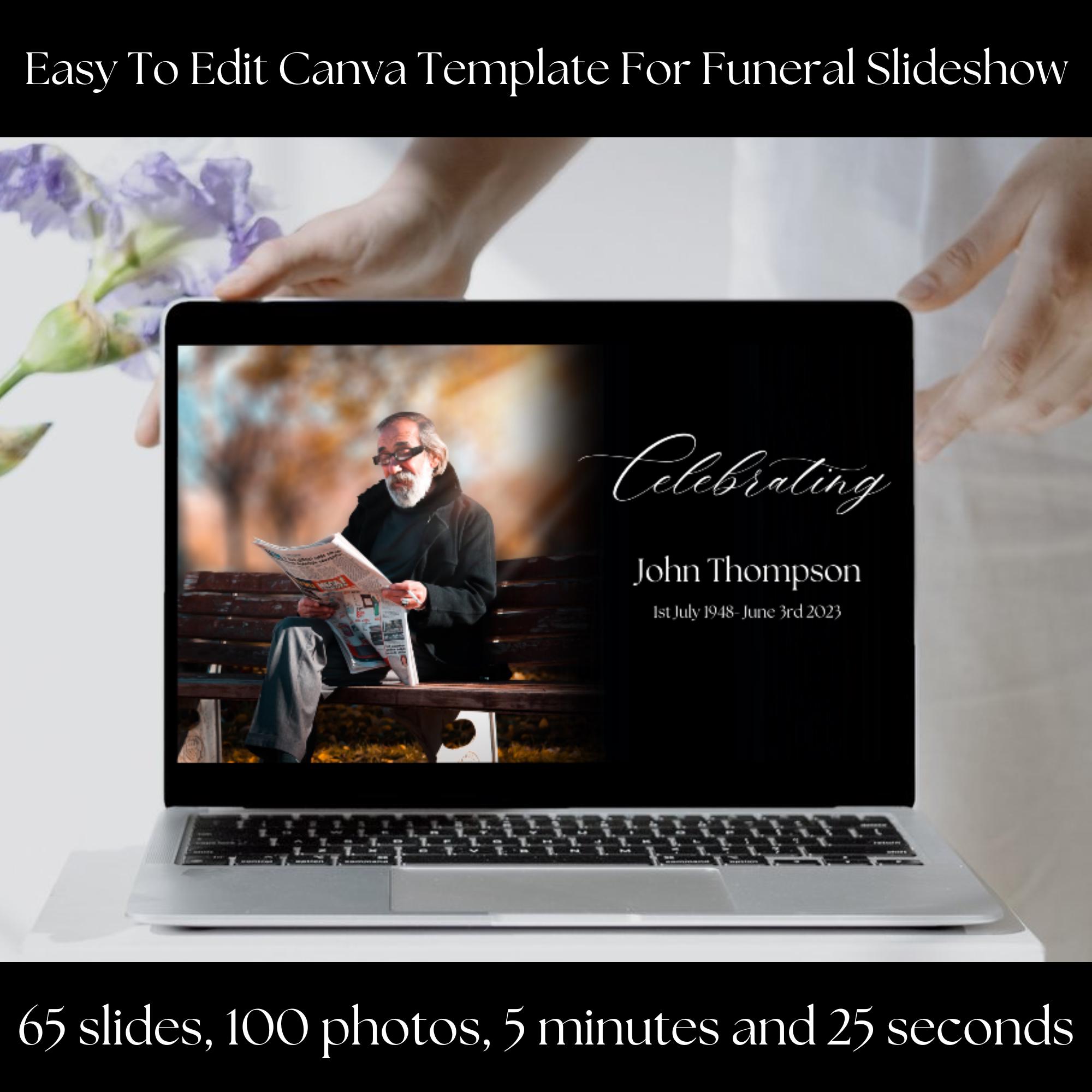 Funeral Slideshow, Celebration of Life Video, Memorial Slideshow ...
