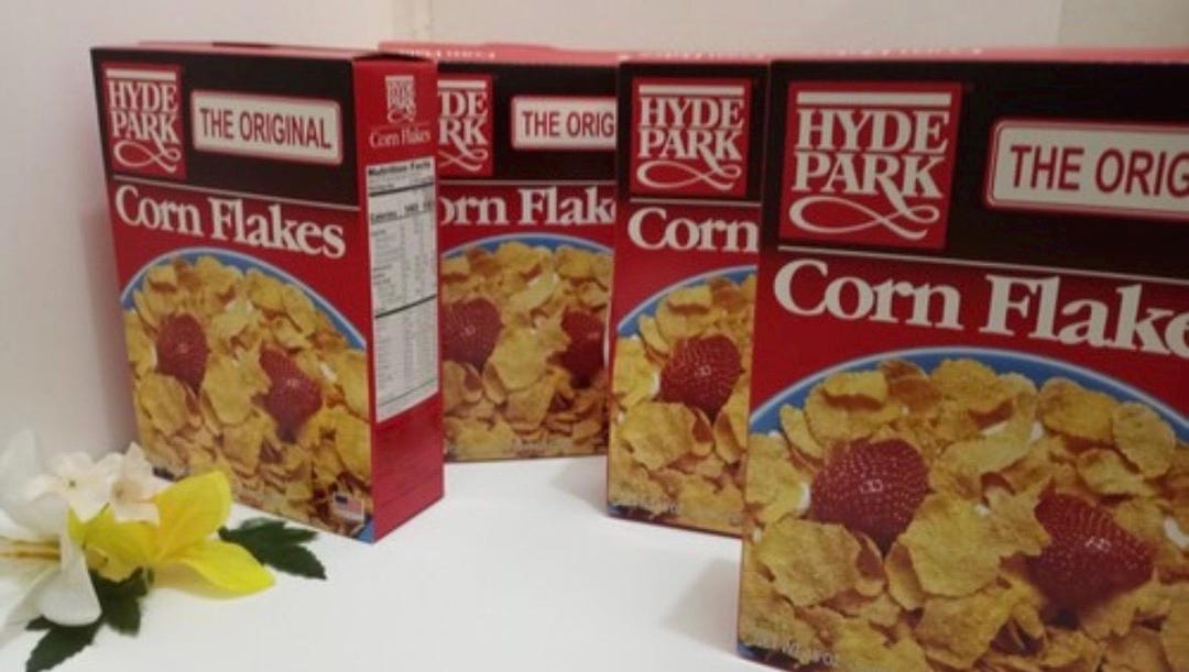 Caisse Hyde Cornflakes - Etsy