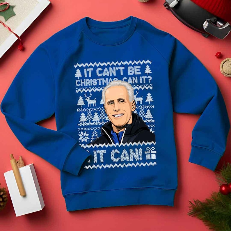 Mick Mccarthy It Can't Be Christmas Funny Christmas Jumper | Great ...
