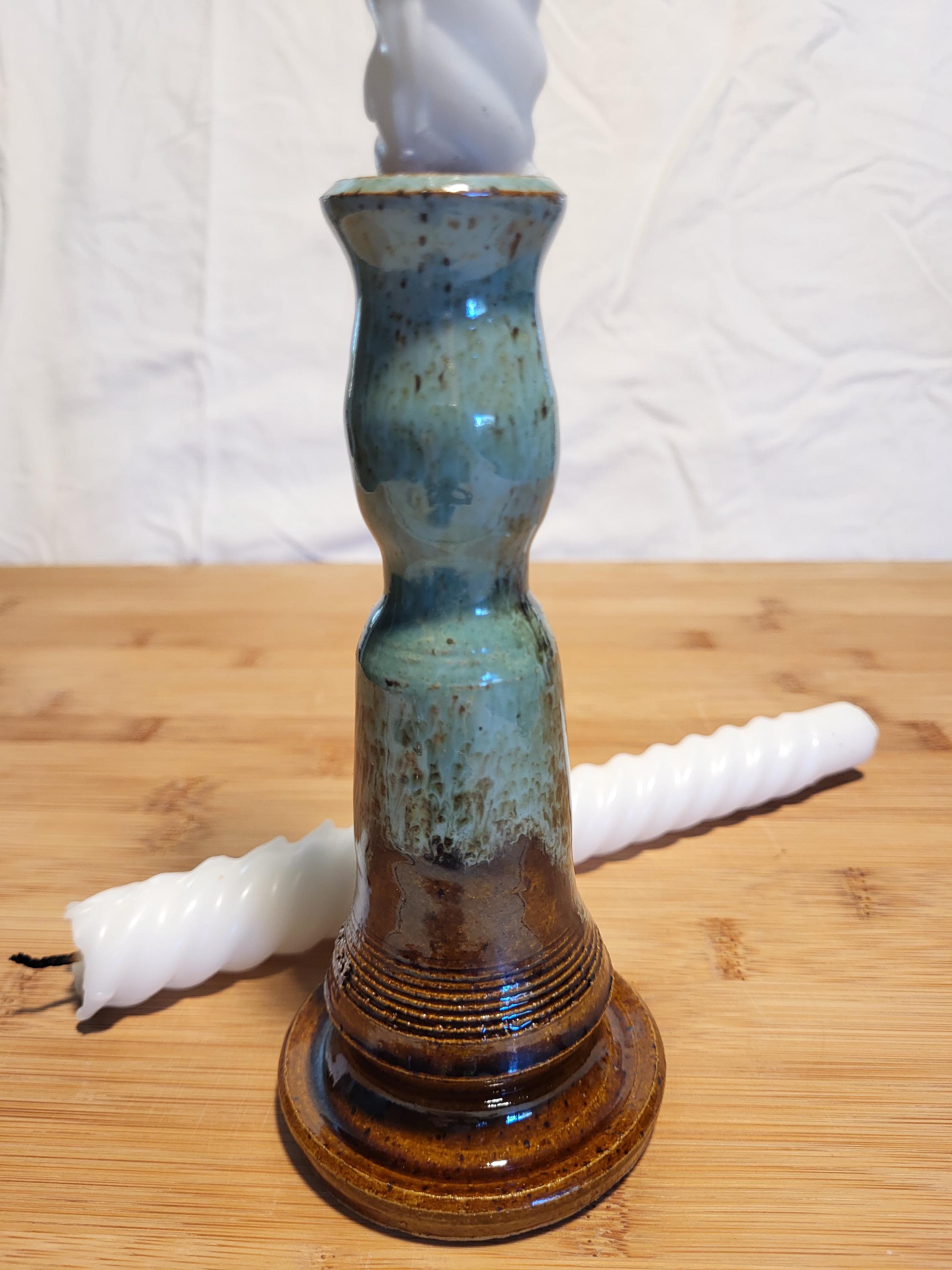Handmade Ceramic Taper Candle Holders - Etsy