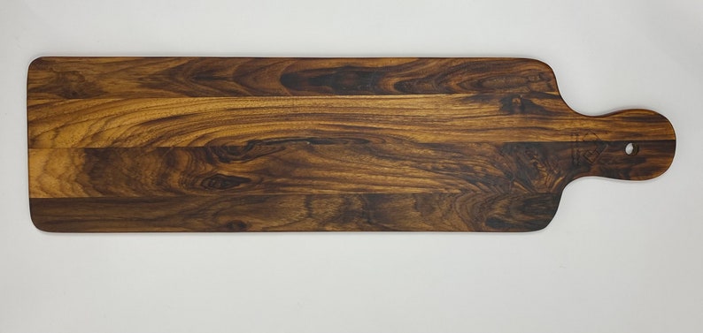 Handcrafted Teakwood Charcuterie Paddle Board - Etsy