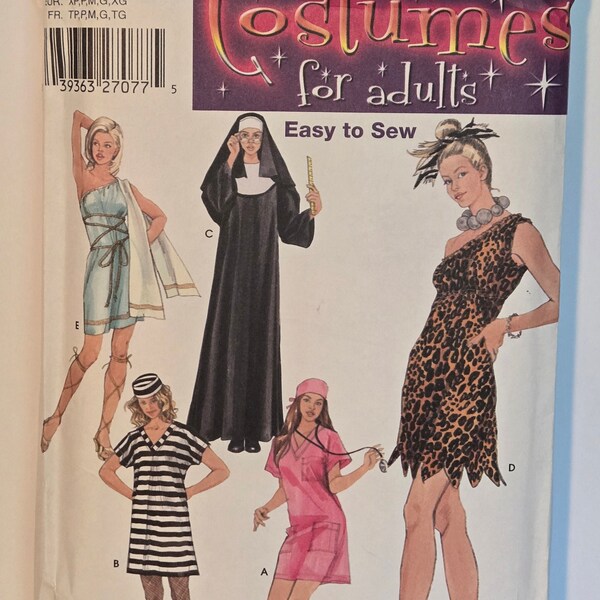 Nun Costume Pattern - Etsy