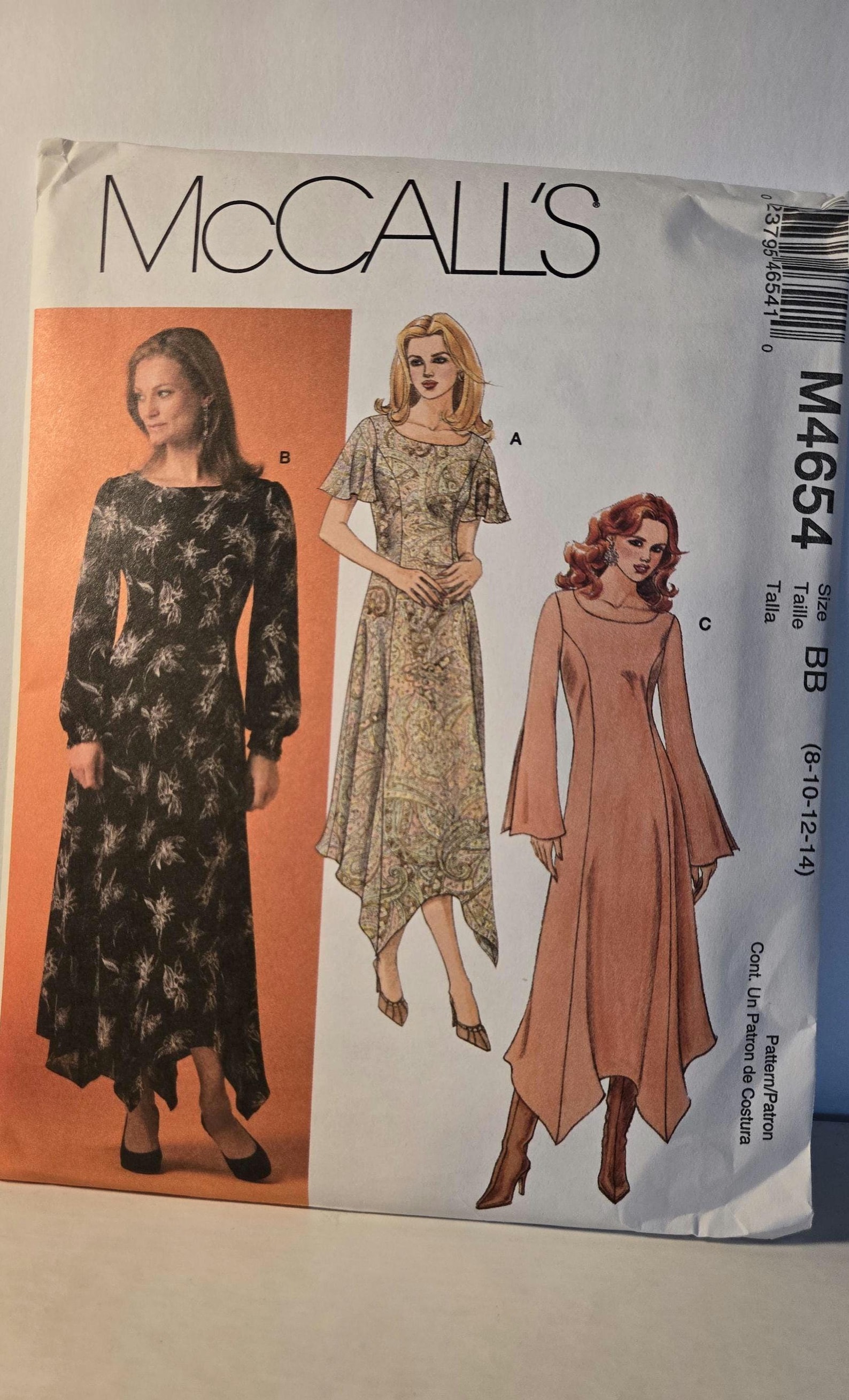 Mccalls Dress Pattern M4654 - Multiple Style - Sewing Pattern - Etsy
