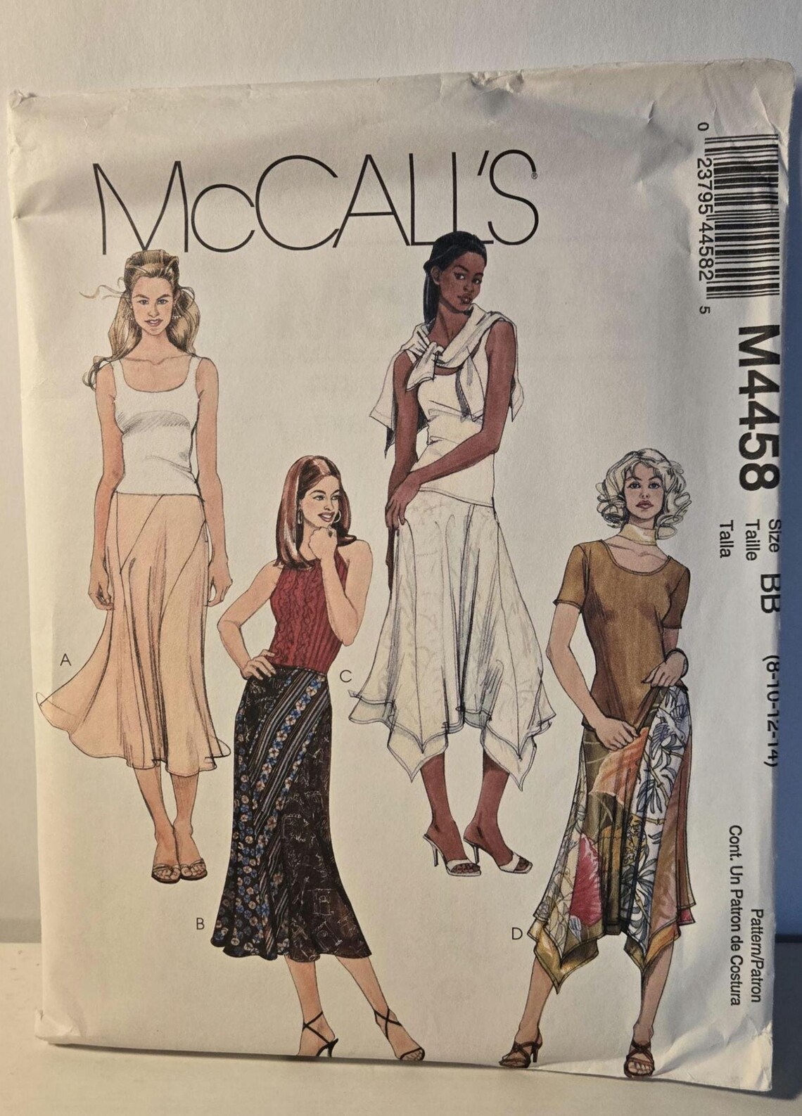 Mccalls Skirt Pattern M4458 - Multiple Styles - Sewing Pattern - Etsy