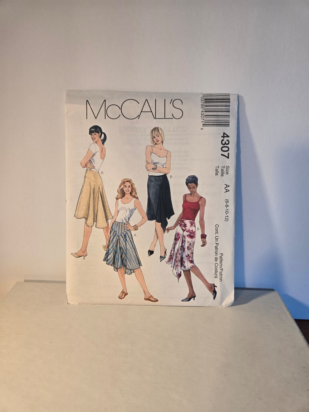 Mccalls Skirt Pattern 4307 - Multiple Style - Sewing Pattern - Etsy