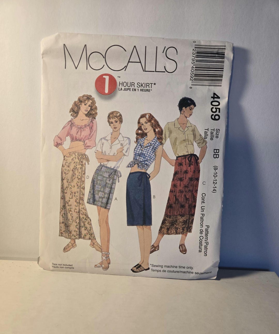 Mccalls Skirt Pattern 4059 - Multiple Styles - Easy 1 Hour Sewing Pattern - Etsy