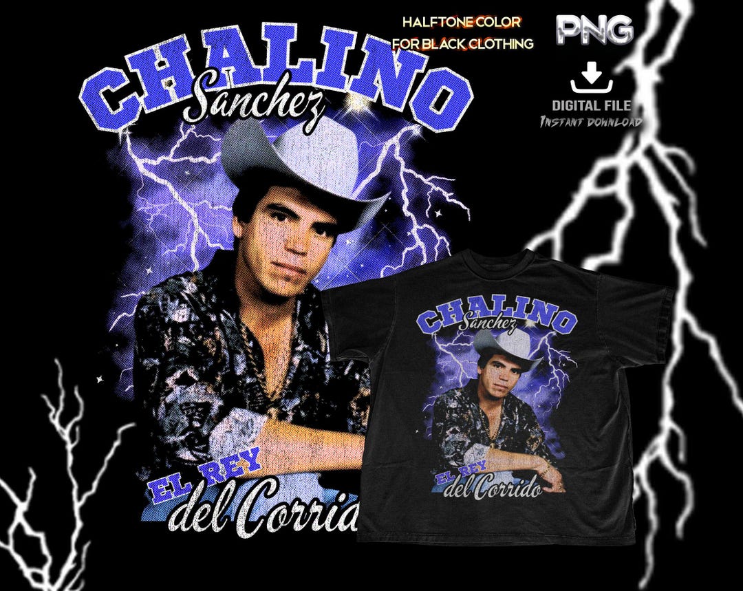 Chalino, Chalino PNG, Chalino HALFTONE, Chalino Dtf, Instant Download ...