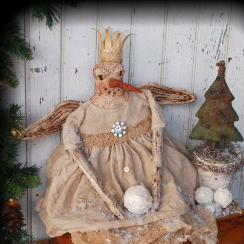 Primitive Angel - Etsy