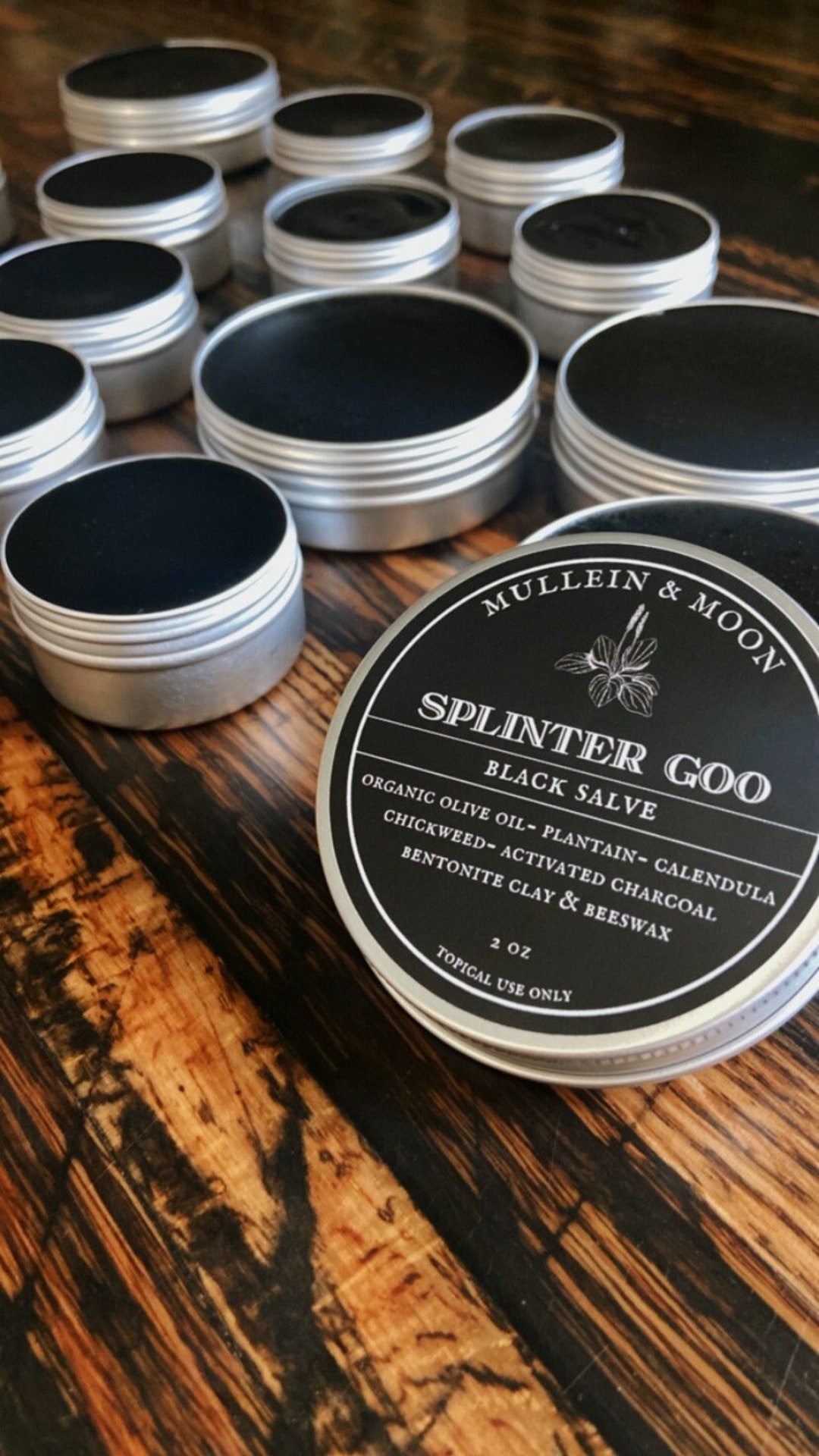 Splinter Goo Black Drawing Salve - Etsy