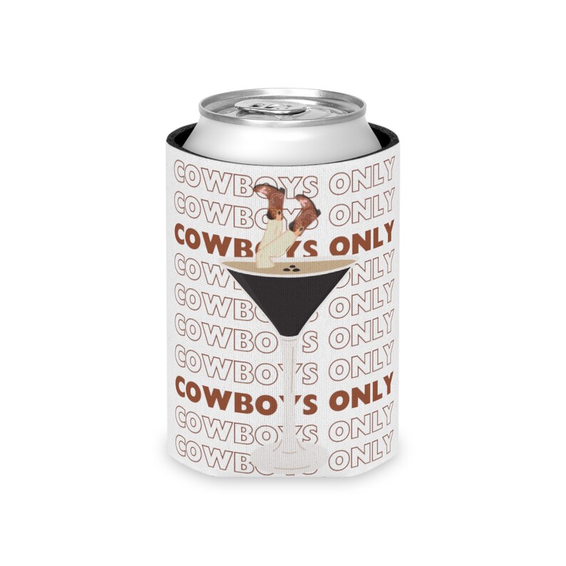 Cowboys ONLY Espresso Martini Koozie, Can Cooler, Country Concert - Etsy