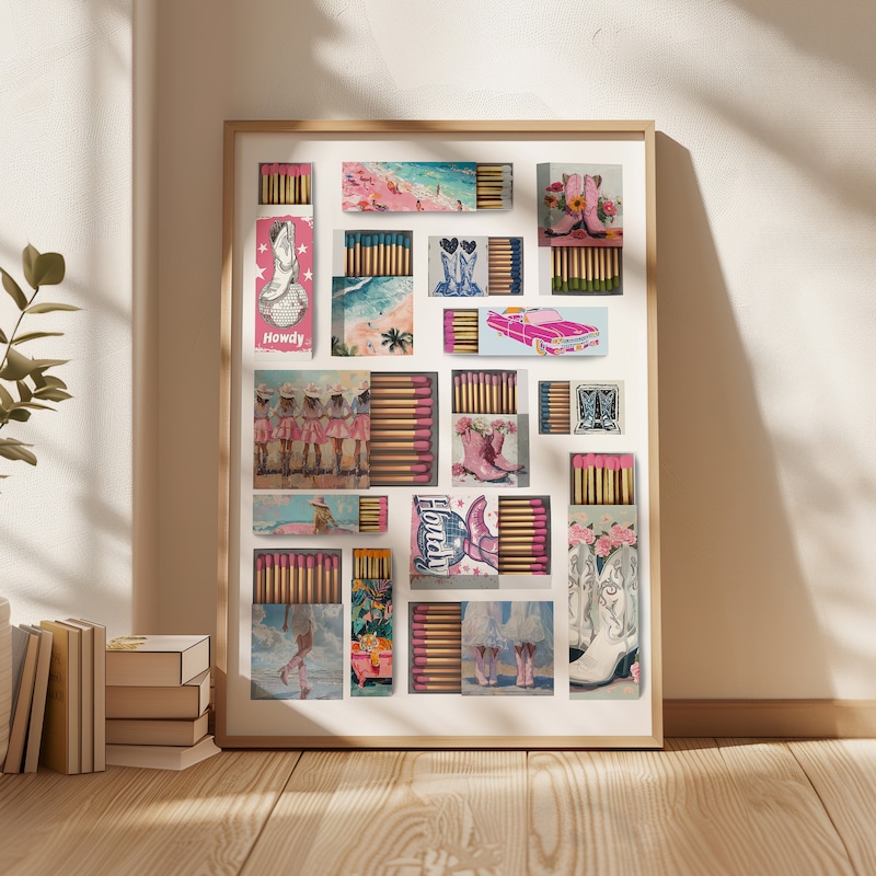 Aesthetic Match Boxes - Etsy