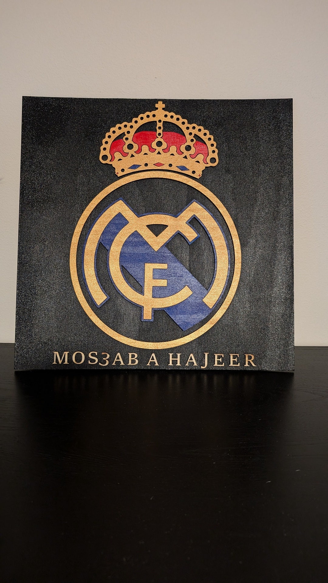 Real Madrid Logo Digital File Ready to Use Lightburn File. - Etsy