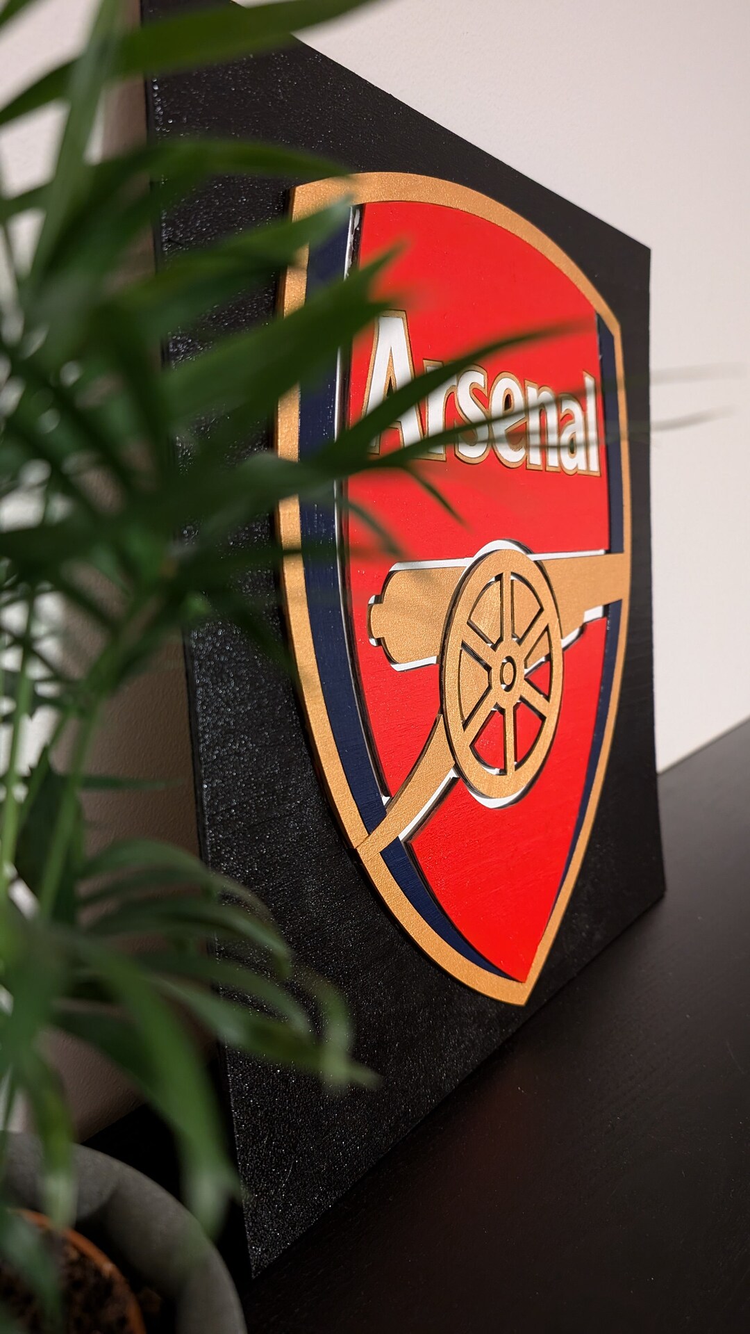 Arsenal Football Club Logo, Arsenal Wall Decor, Football Gift, Premiere ...