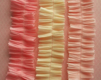 Crepe paper ruffle | Etsy