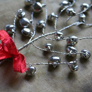 Miniature Silver Bell Whimsical Jingle Bell Decorating Spray - Etsy