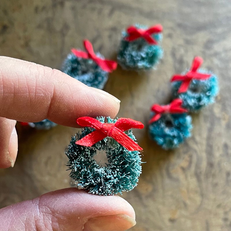 Mini Christmas Wreaths - Etsy