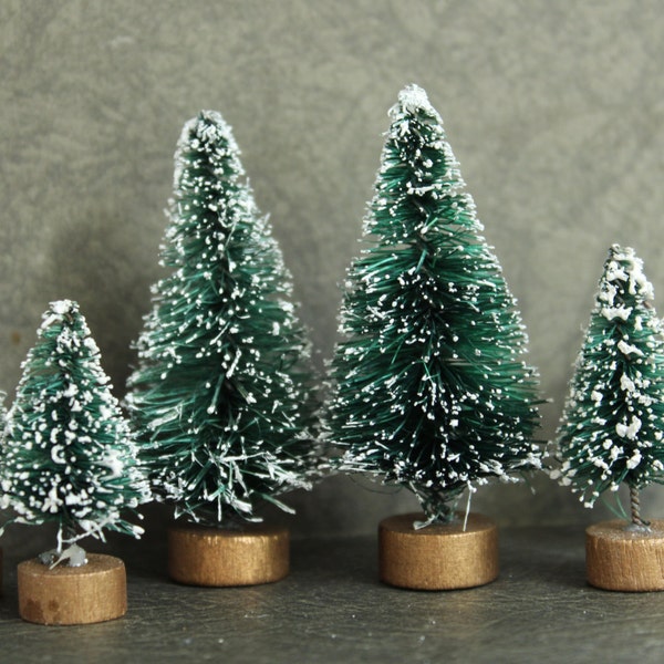 Gold Bottle Brush Christmas Tree - Etsy