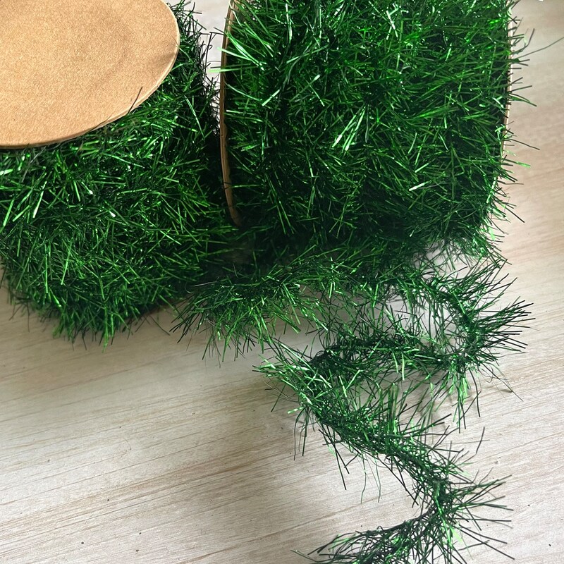 Tinsel Garland - Etsy