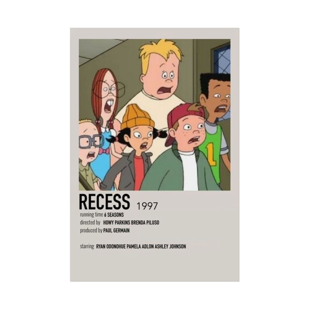 Recess Tv Show Poster - Etsy
