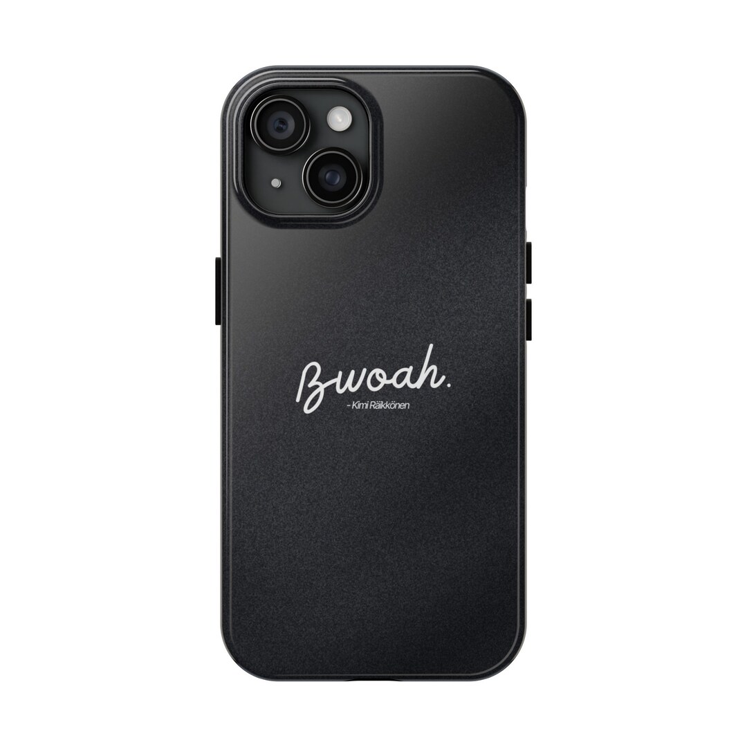 Kimi Räikkönen Bwoah Formula 1 Phone Case - Etsy