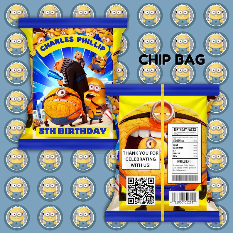 Minions Party Bundle | Editable Minions Template - Etsy