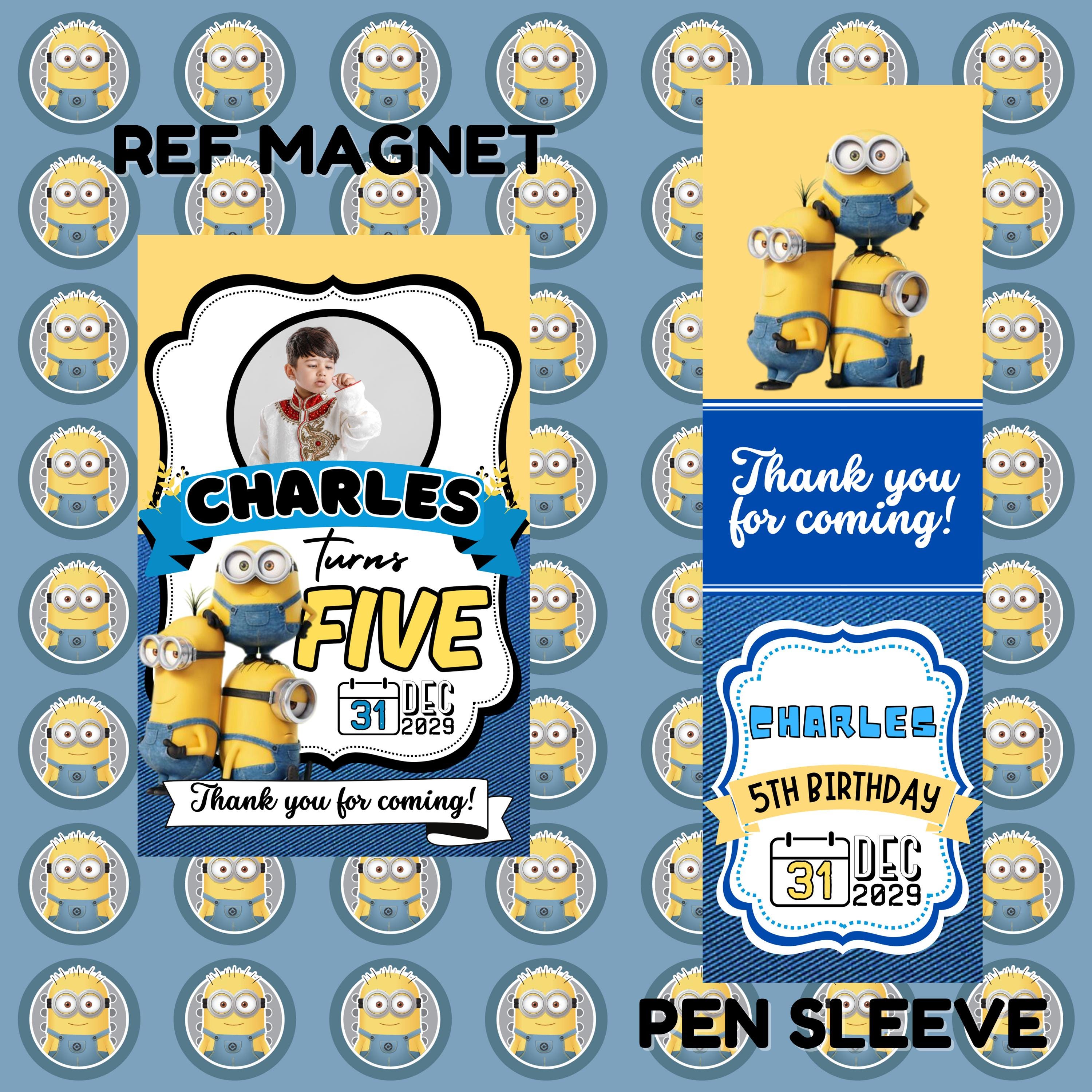 Minions Party Bundle | Editable Minions Template - Etsy