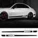 For Mercedes A C E Class Side Stripes Stickers Vinyl Graphics Decals ...