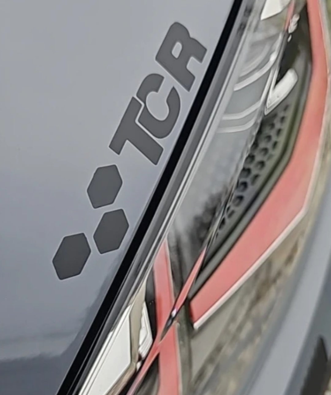 For VW GOLF MK7 MK8 Clubsport TCR Stickers Vinyl Graphics Decals Sport ...