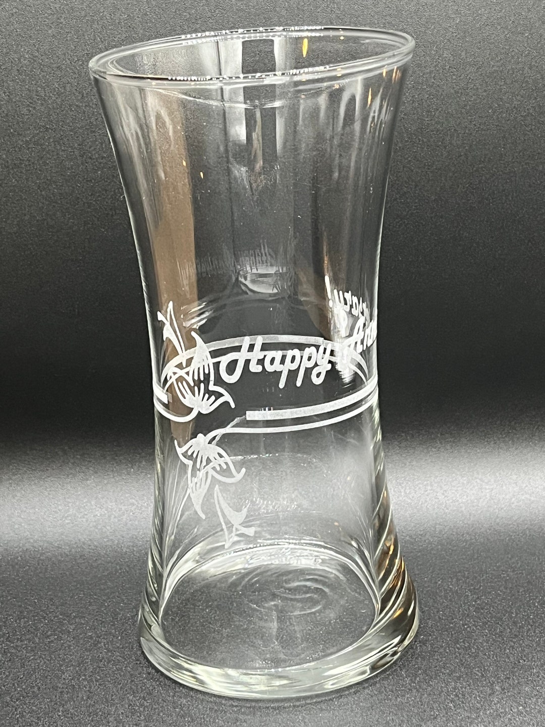 Custom Glass Vase - Etsy