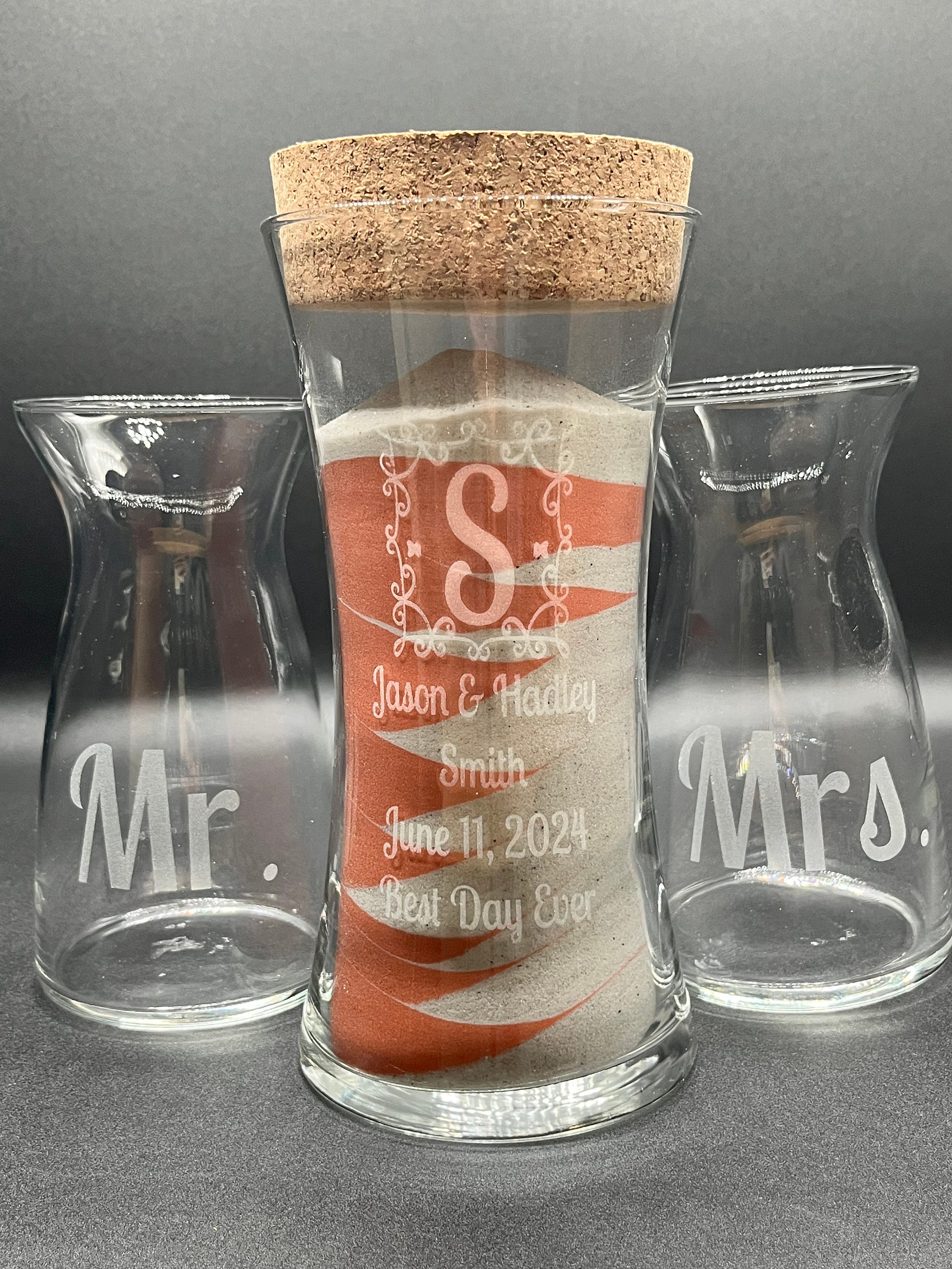 Personalized Wedding Sand Ceremony Unity Set - Etsy