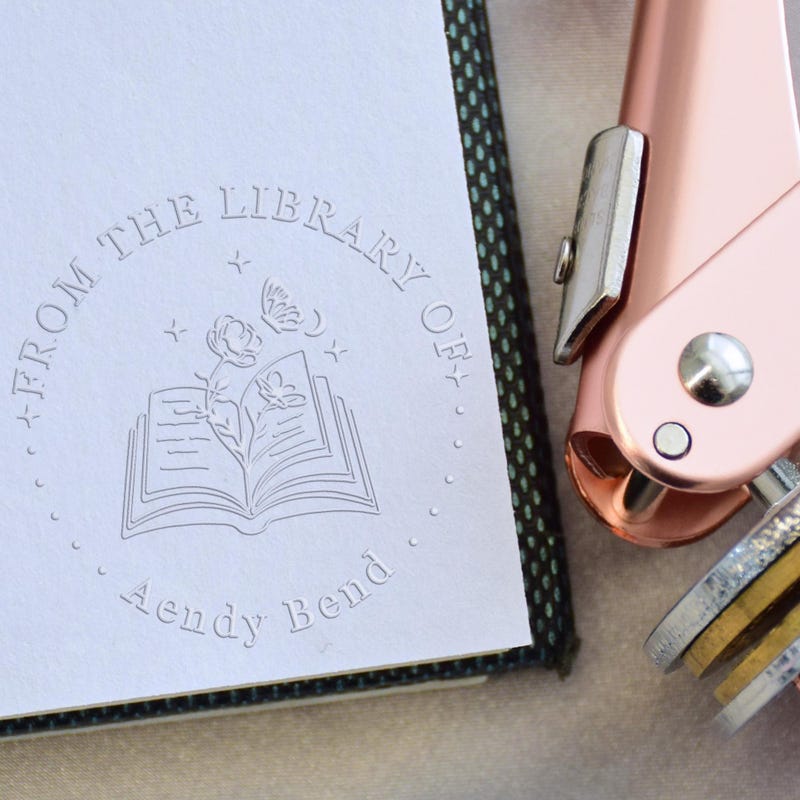 Book Embosser - Etsy