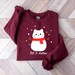 Cute Christmas Snowcat Png, Let It Snow Png, Cute Christmas Snowman Cat ...