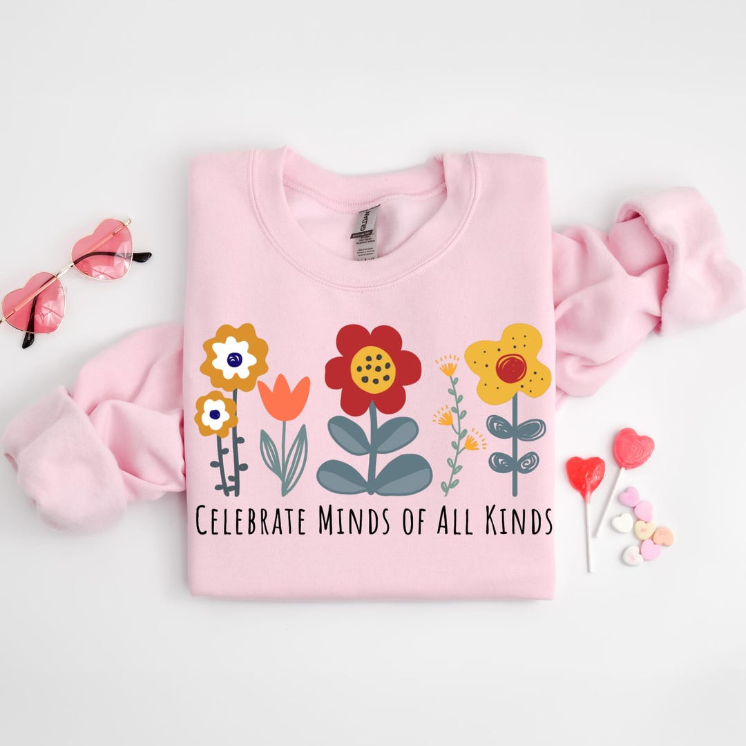 Celebrate Minds of All Kinds Png, Autism Awareness Png, Neurodiversity ...