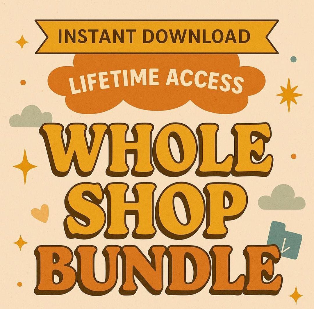 Whole Shop Bundle for My Entire Shop All PNG Files,entire Store Bundle ...